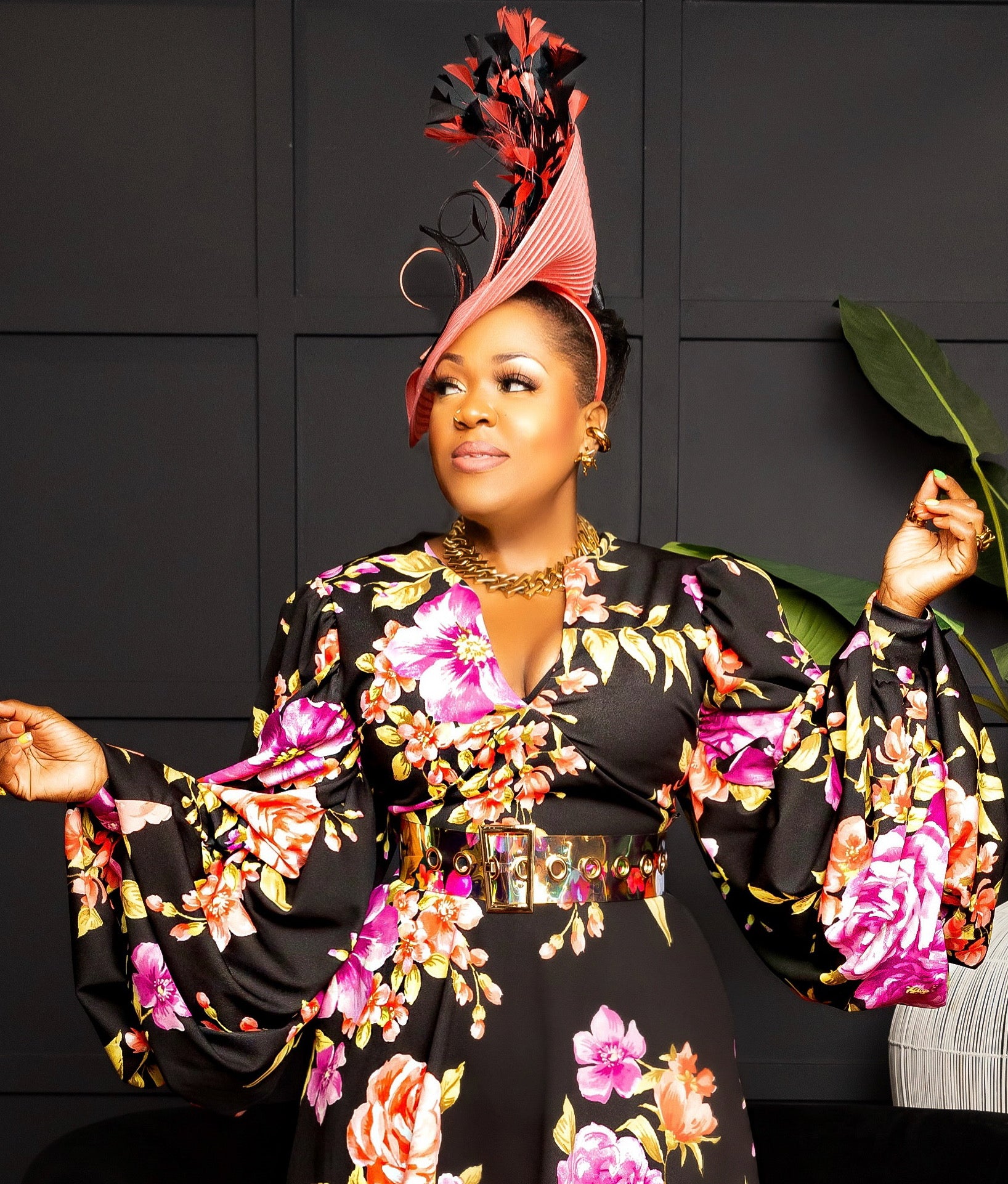 Lady Derby Fascinator – NOELLA-GRACE BOUTIQUE